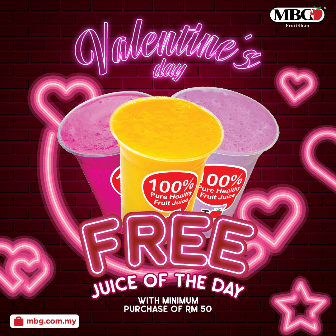 Valentines Special Promotion !! – MBG Fruit Shop