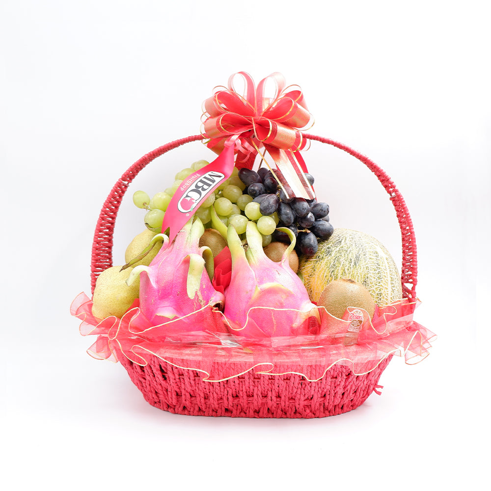 simple basket fruit