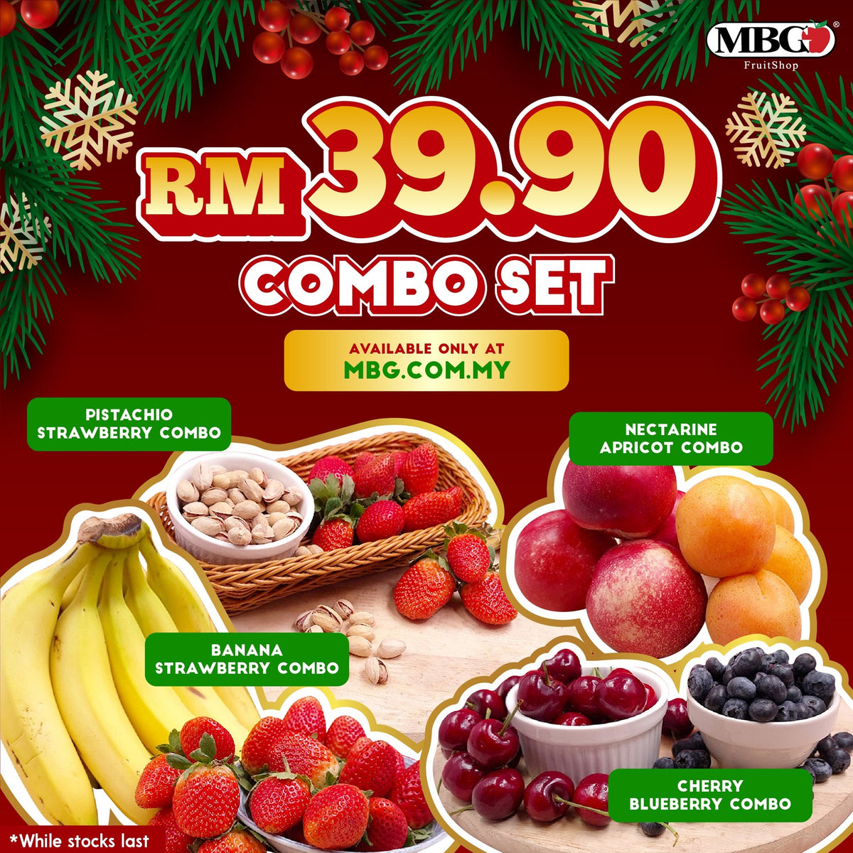 COMBO SET OF THE WEEK FOR 18 to 24 DECEMBER 2020!! – MBG Fruit Shop