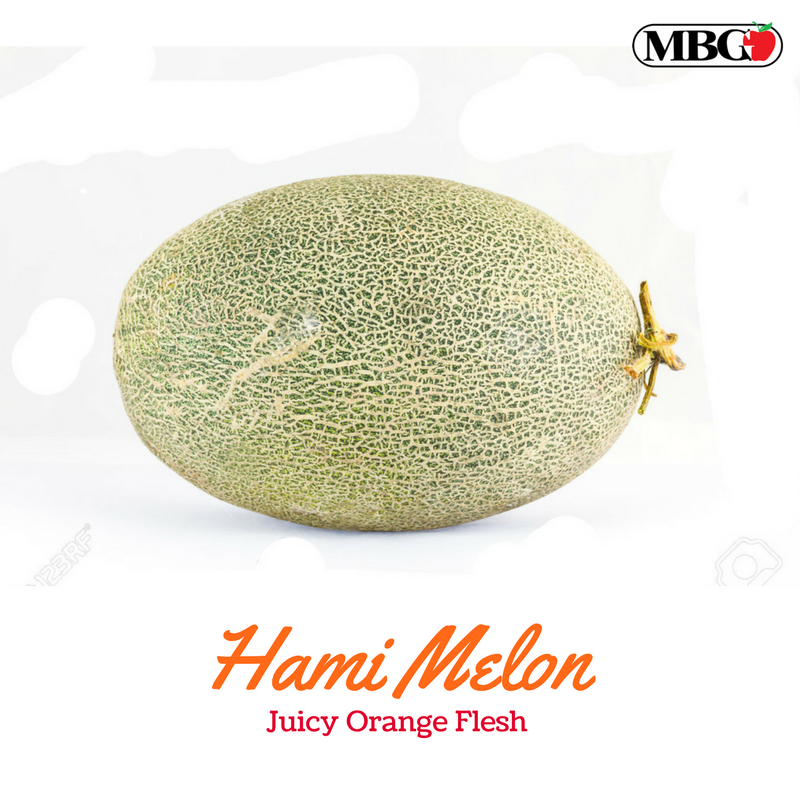 Hami Melon, Juicy Orange Flesh – MBG Fruit Shop