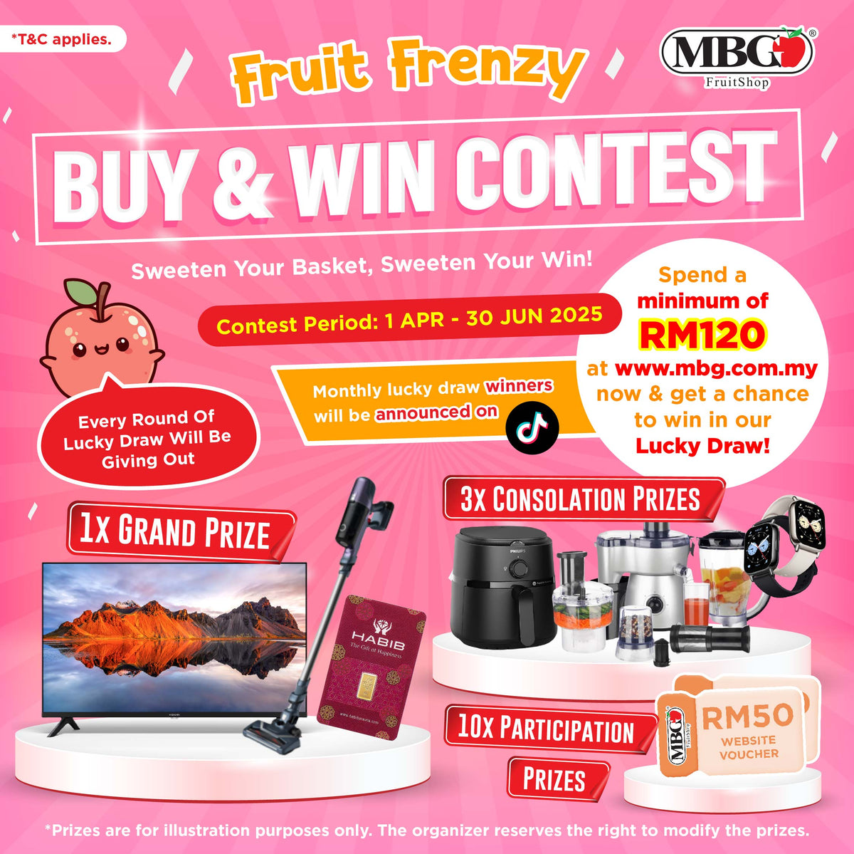 Fruit Frenzy: Buy & Win Contest 2025 – MBG Fruit Shop
