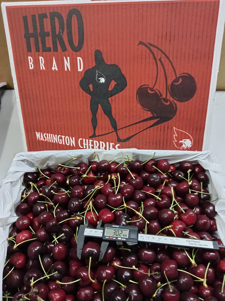 ( ️ Air Flown) 1 Carton x USA Cherry [9KG/Carton] – MBG Fruit Shop