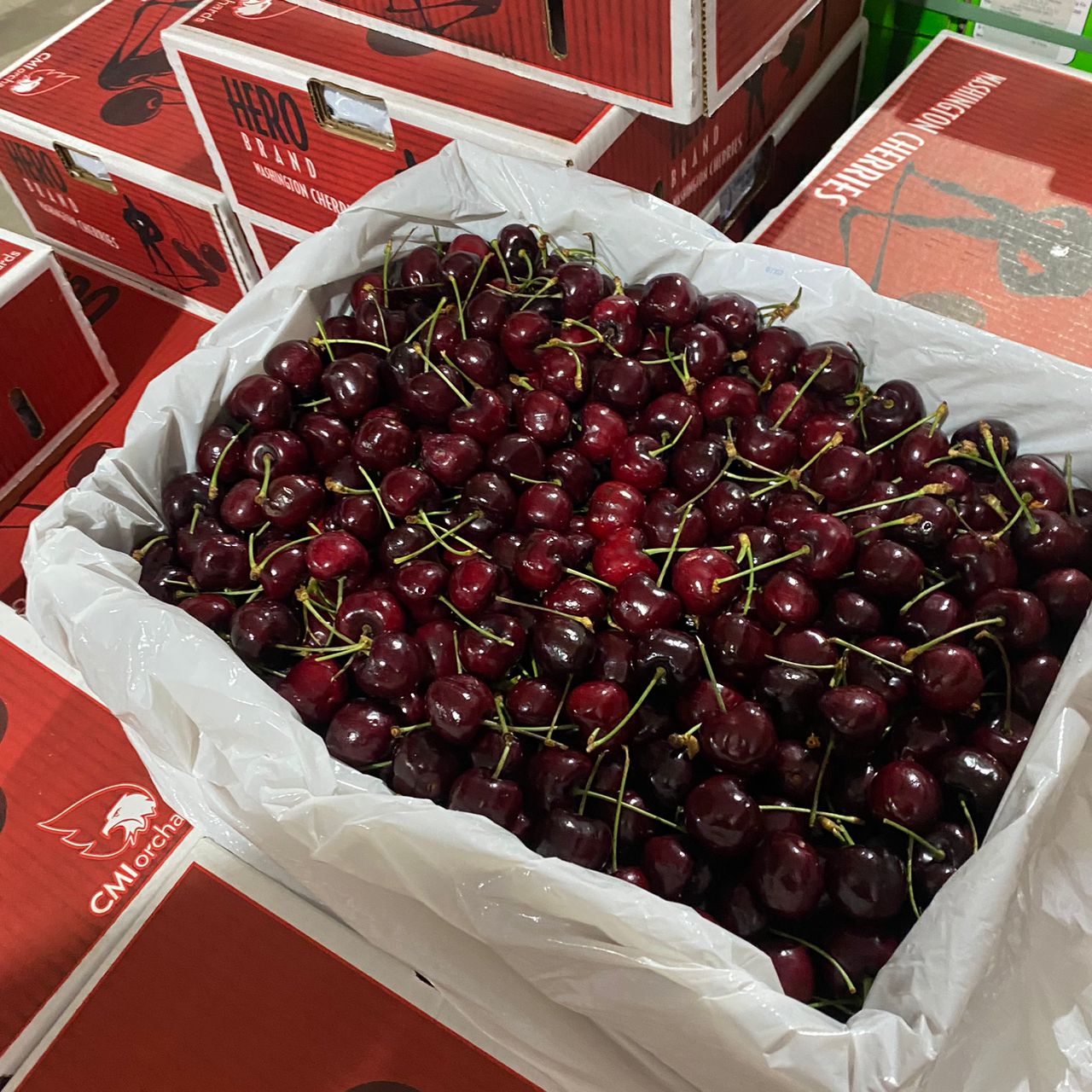 ( ️ Air Flown) 1 Carton x USA Cherry [9KG/Carton] – MBG Fruit Shop