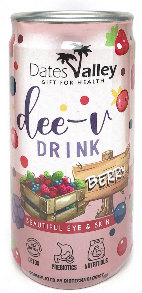 Dates Valley D-Vee Detox Drink Berry 250ml – MBG Fruit Shop