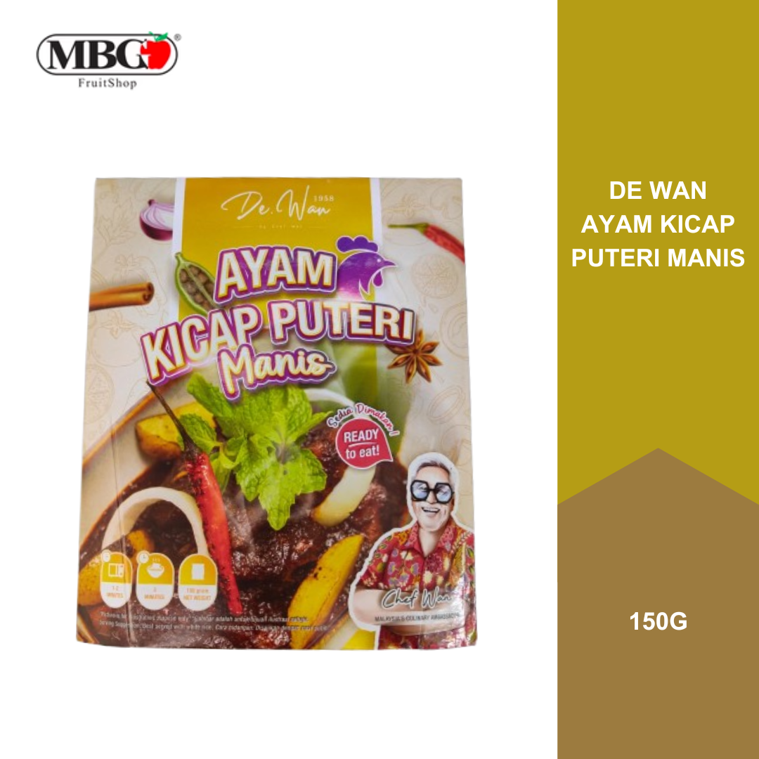 De Wan Ayam Kicap Puteri Manis [150G] – MBG Fruit Shop