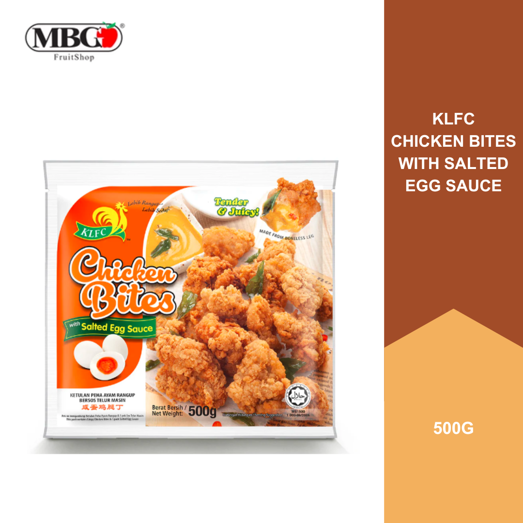 KLFC Chicken Bites With Salted Egg Sauce [500G] – MBG Fruit Shop