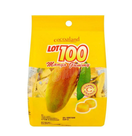 LOT 100 GUMMY MANGO 33G – MBG Fruit Shop