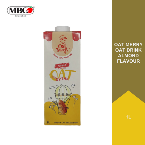 Oat Merry Oat Drink Almond Flavour [1L] – MBG Fruit Shop