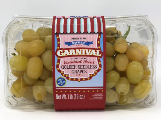 USA Sweet Carnival Golden Grape [450G/Pack]( ️ Air Flown) – MBG Fruit Shop