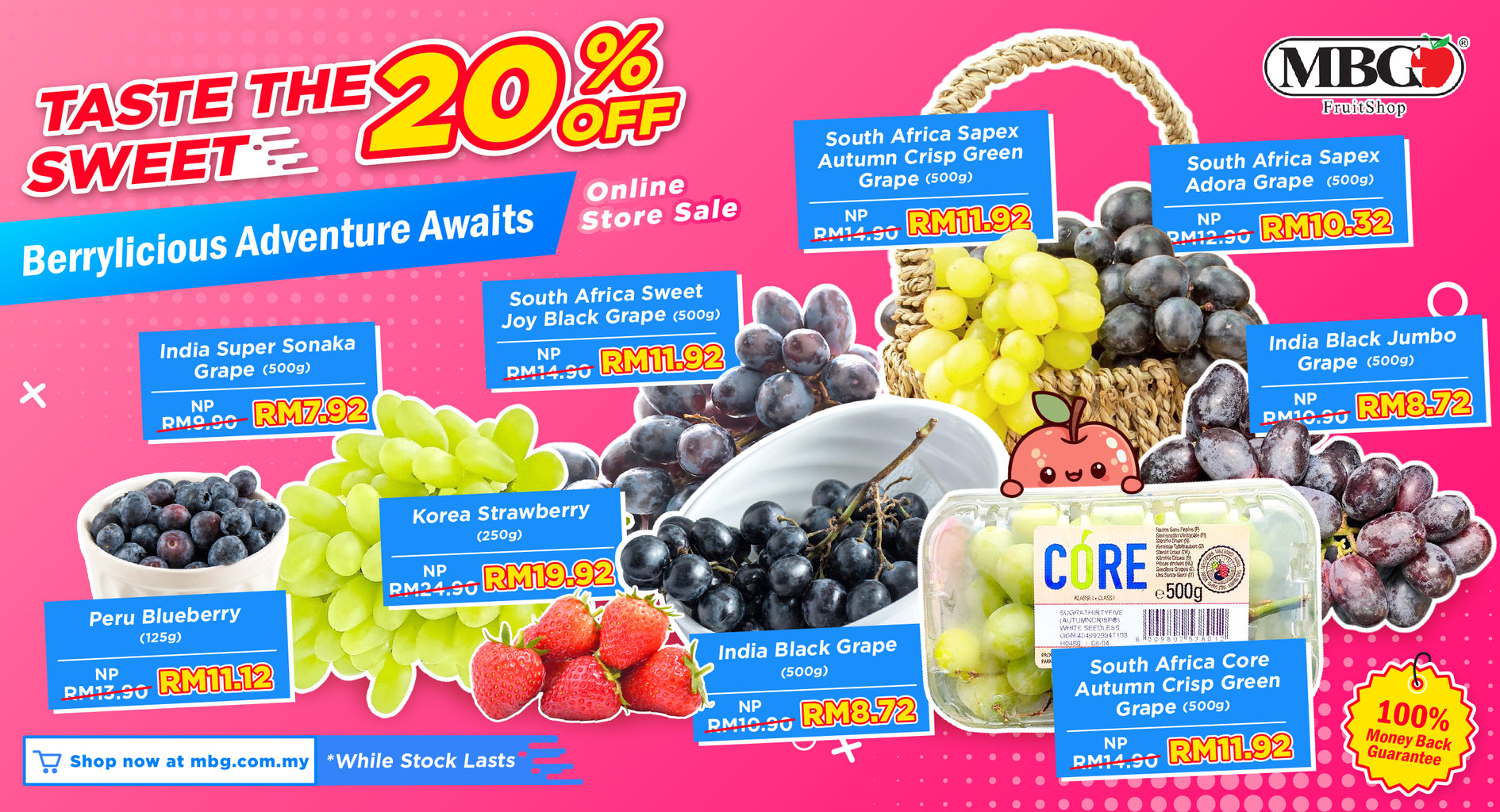 MBG Fruit Shop - Fresh Fruit Delivery to Your Doorstep