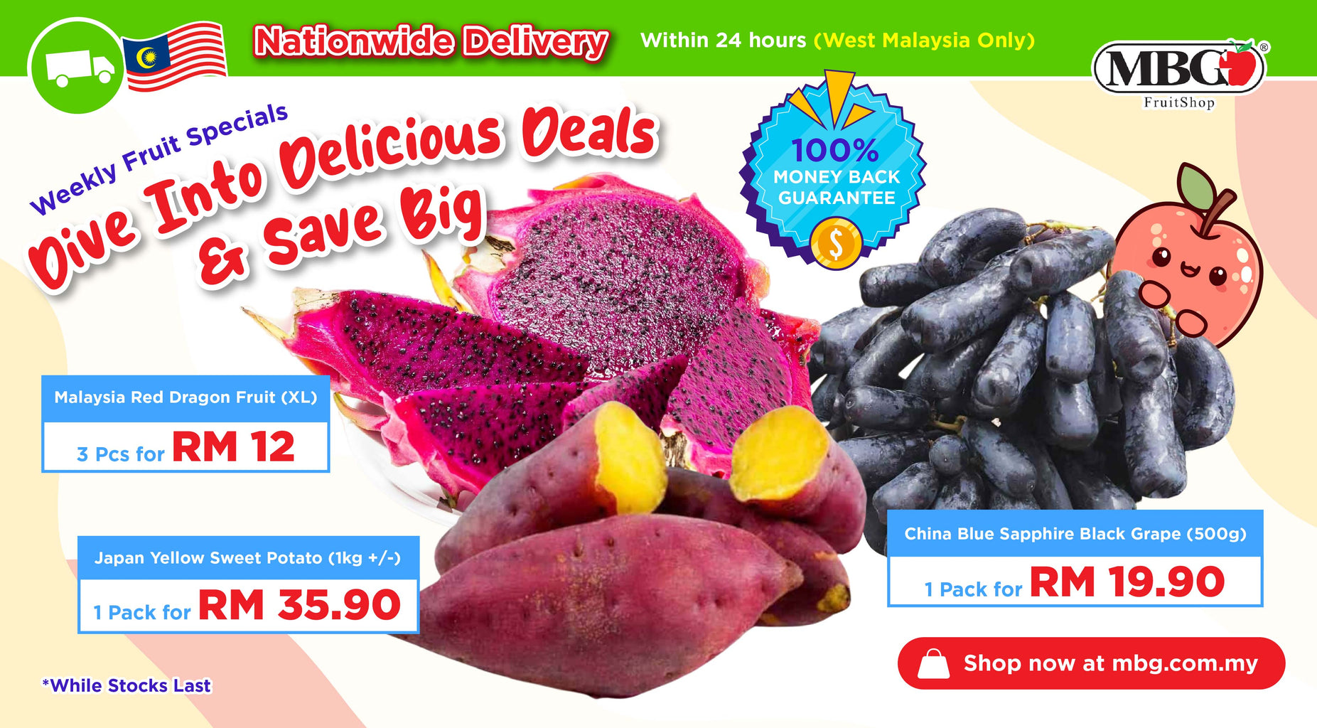 MBG Fruit Shop - Fresh Fruit Delivery to Your Doorstep