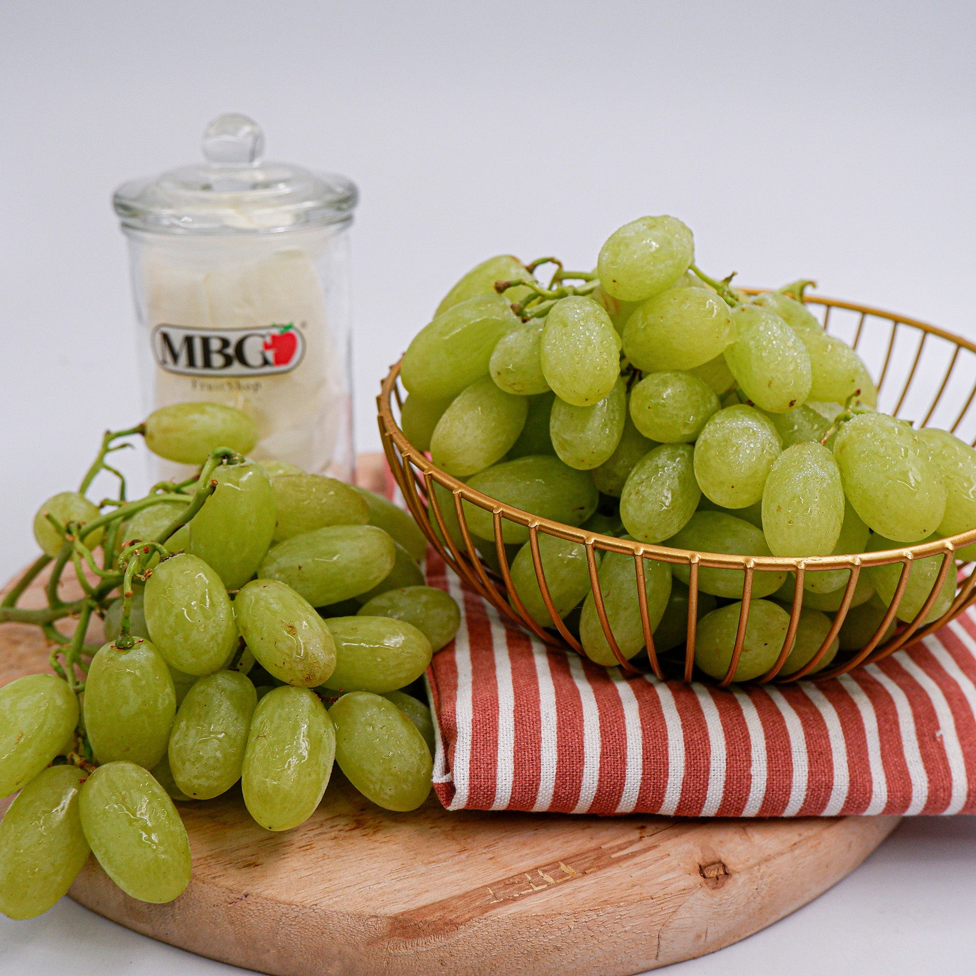 1 Pack x South Africa Arra 15 Green Grape [500g/Pack] – MBG Fruit Shop