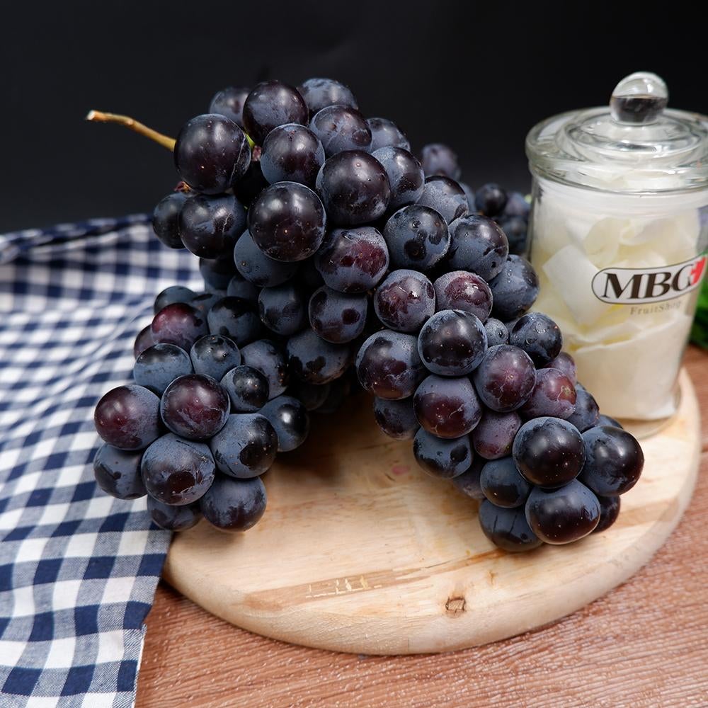 2 Pack x South Africa Black Seedless Grape [500g/Pack] – MBG Fruit Shop