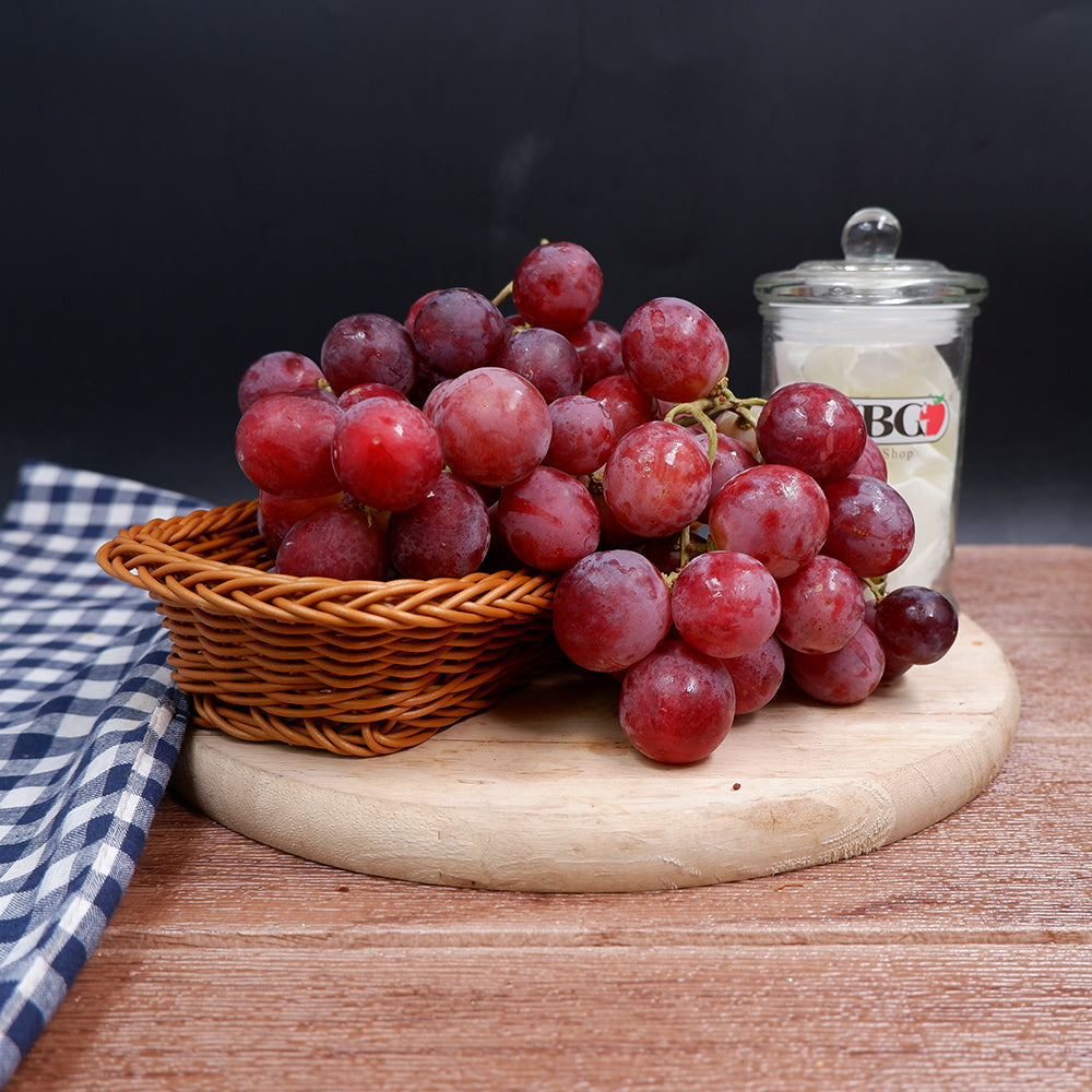 Australia Styro Red Globe Seeded Grapes [500g/Pack] – MBG Fruit Shop