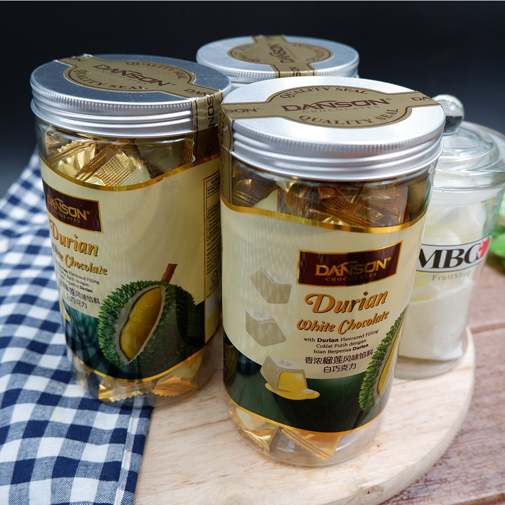 Danson Durian White Chocolate (70g/Jar) – MBG Fruit Shop
