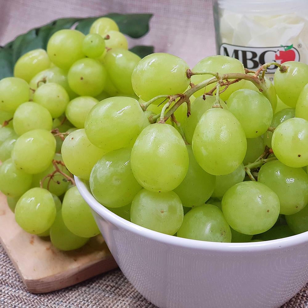 Egypt Seedless Green Grapes [500G/Pack] – MBG Fruit Shop