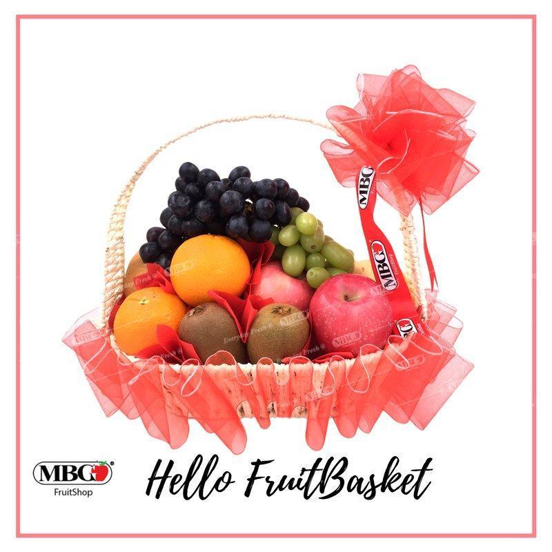 Hello Fruit Basket (7 Types of Fruits) – MBG Fruit Shop