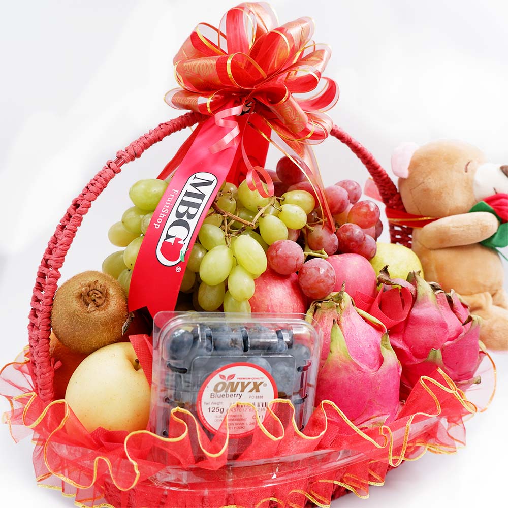 Loving Fruit Basket - Lively (9 Types of Fruits) – MBG Fruit Shop