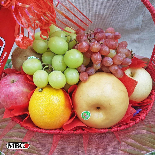 Loving Fruit Basket - Signature (7 Types of Fruits) – MBG Fruit Shop