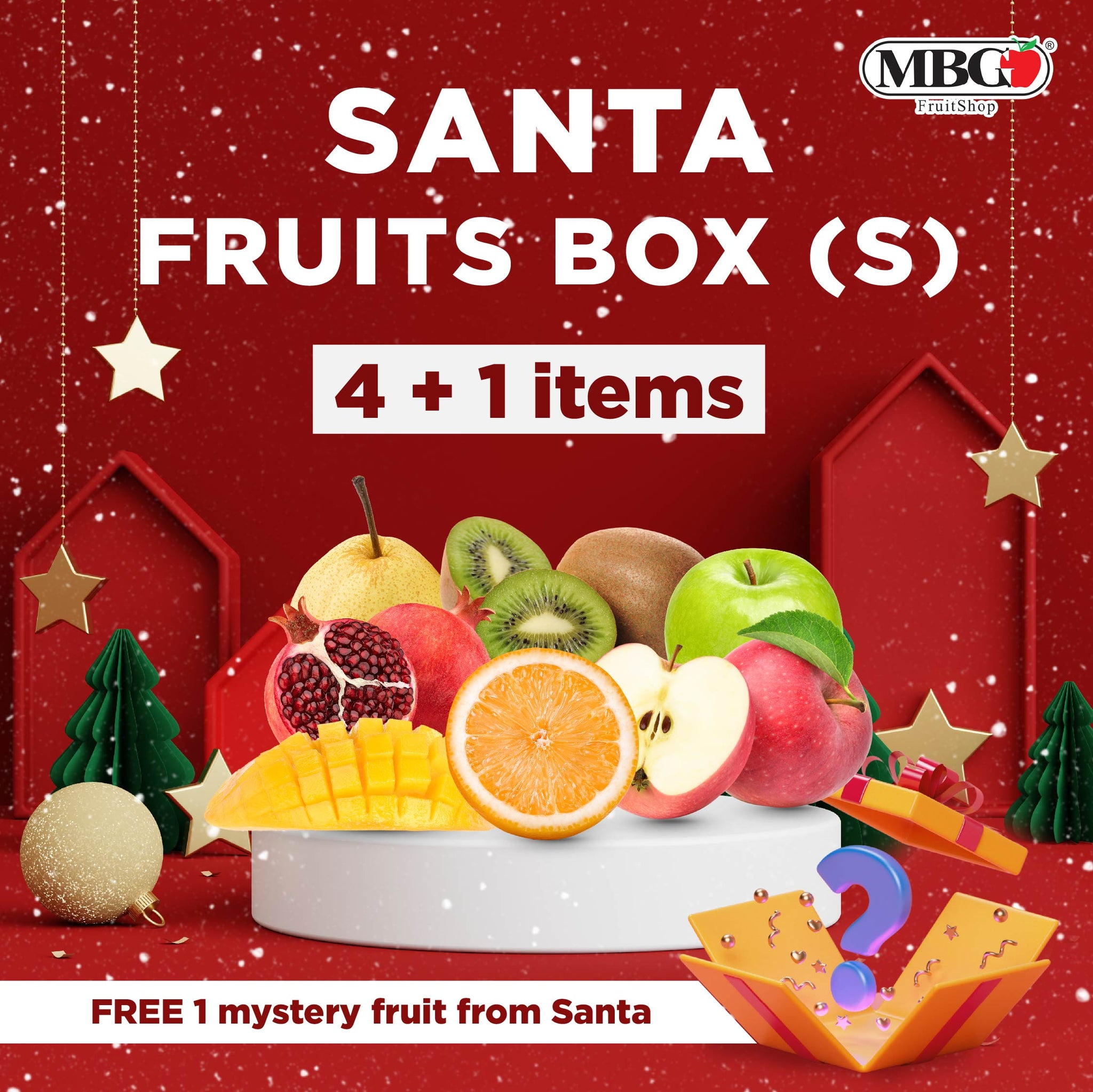 Santa Fruits Box (S) – MBG Fruit Shop