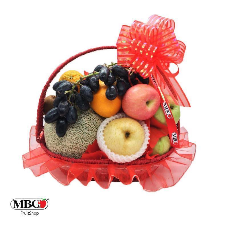 Simple Fruit Basket - Melody (8 Types of Fruits) – MBG Fruit Shop