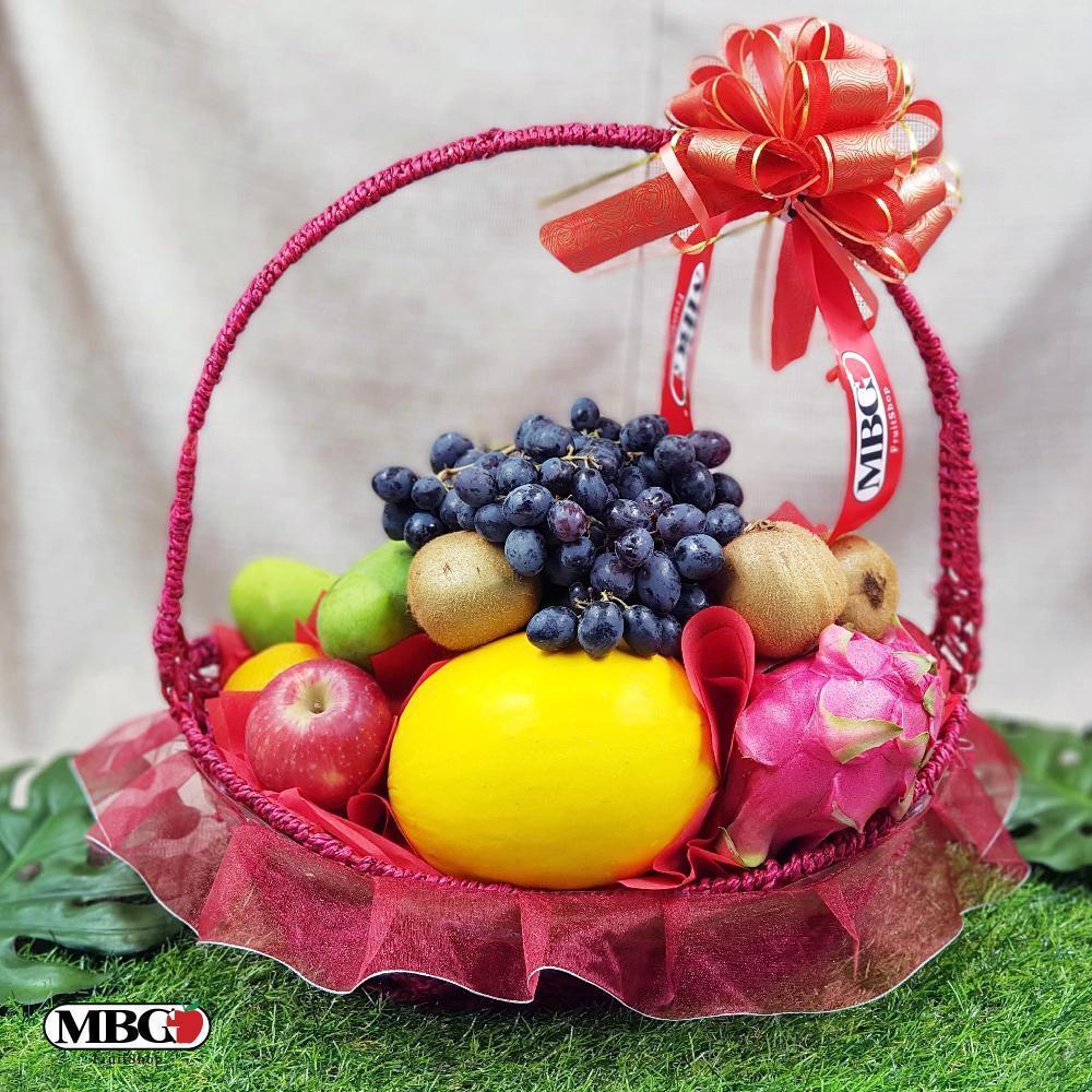 Simple Fruit Basket - Melody (8 Types of Fruits) – MBG Fruit Shop