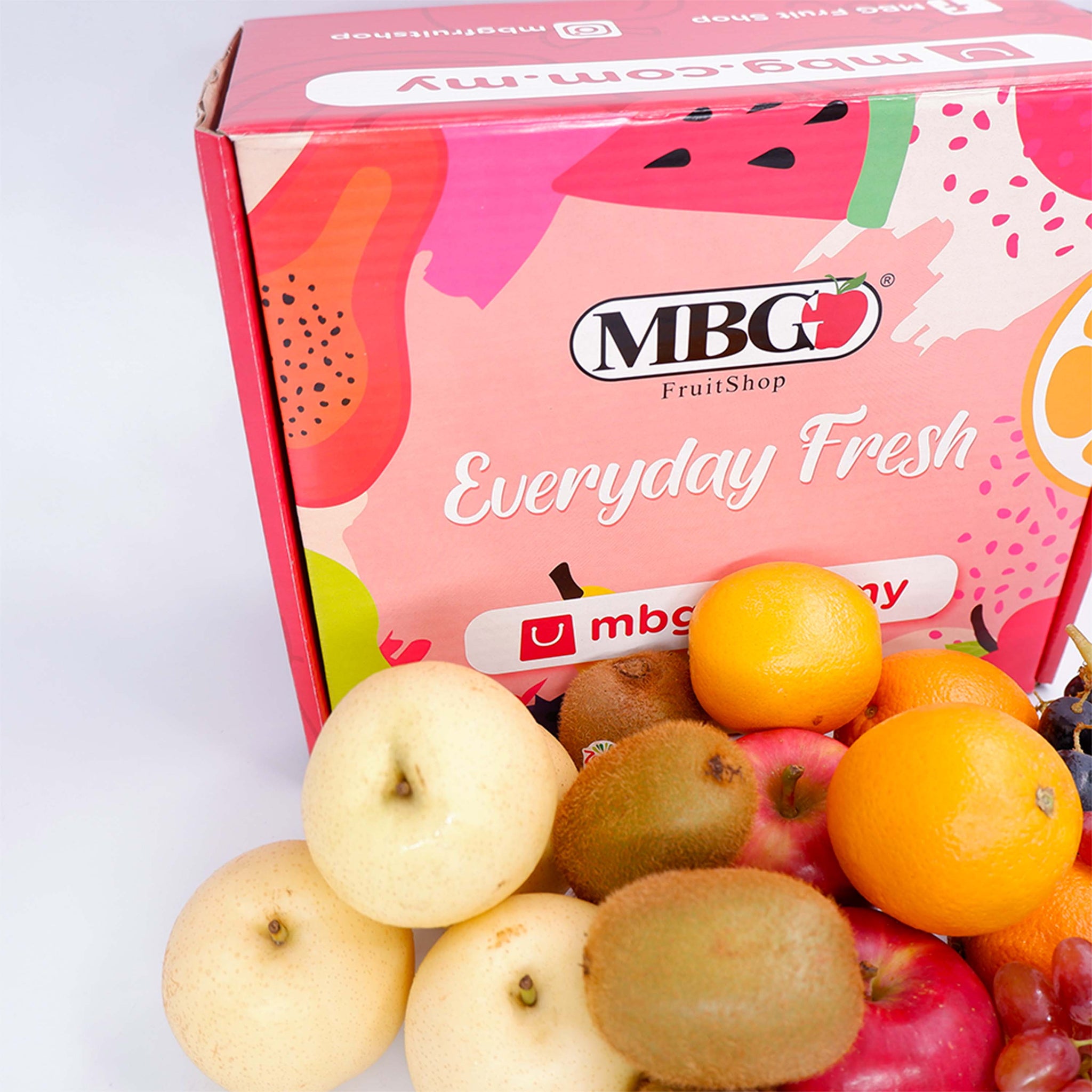 Stay Safe Fruit Box (6 Types of Fruits) – MBG Fruit Shop