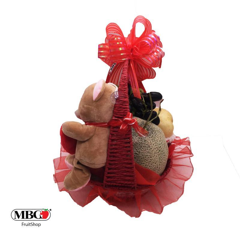 Sweetheart Fruit Basket - Melody (8 Types of Fruits) – MBG Fruit Shop