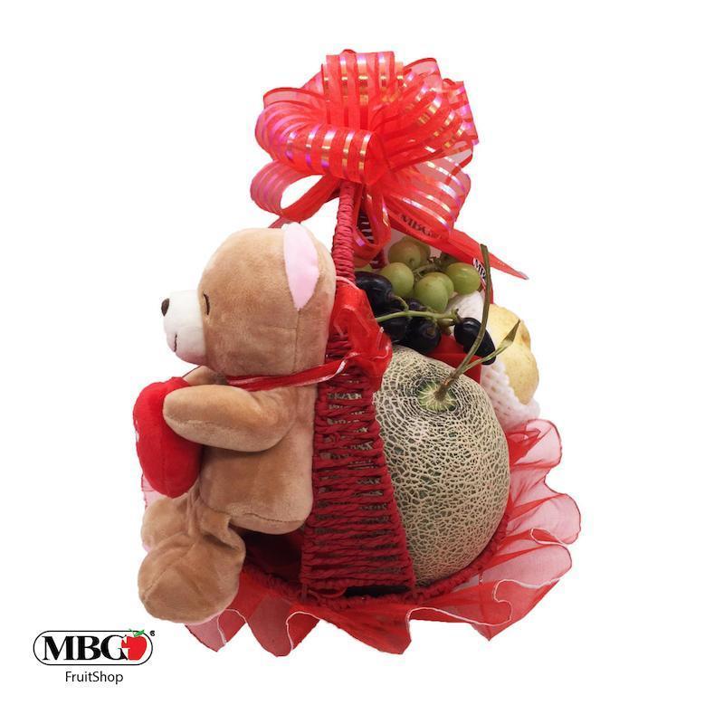 Sweetheart Fruit Basket - Signature (7 Types of Fruits) – MBG Fruit Shop