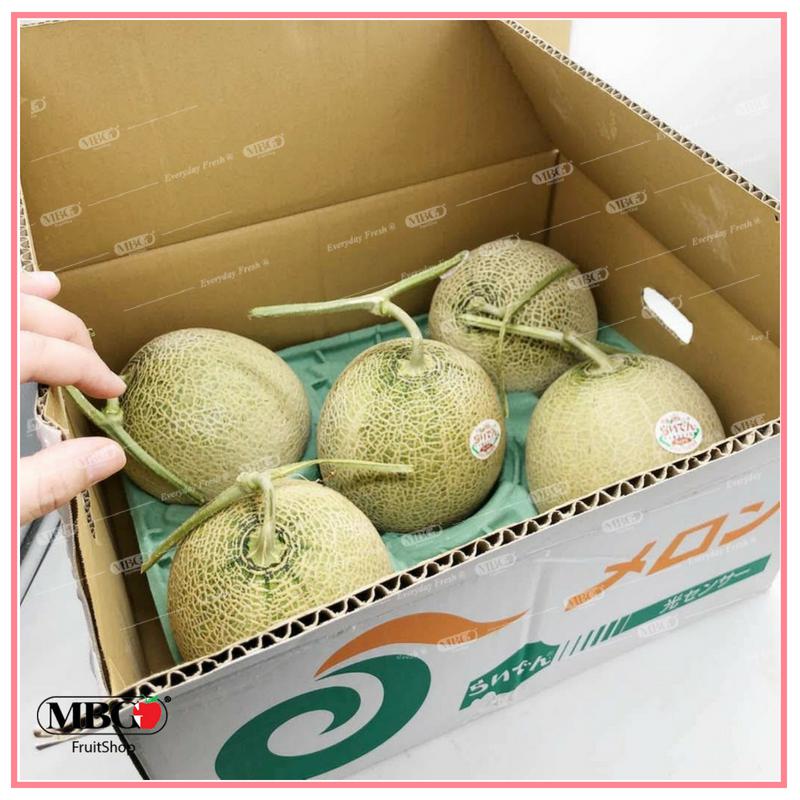 Hokkaido Raiden Melon (Gift Pack) – MBG Fruit Shop