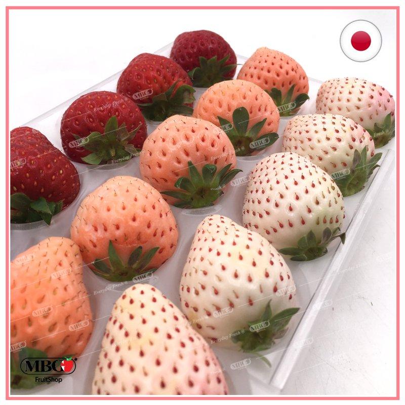 Japan Nara Strawberry - 3 Color Mix (2 packs) – MBG Fruit Shop