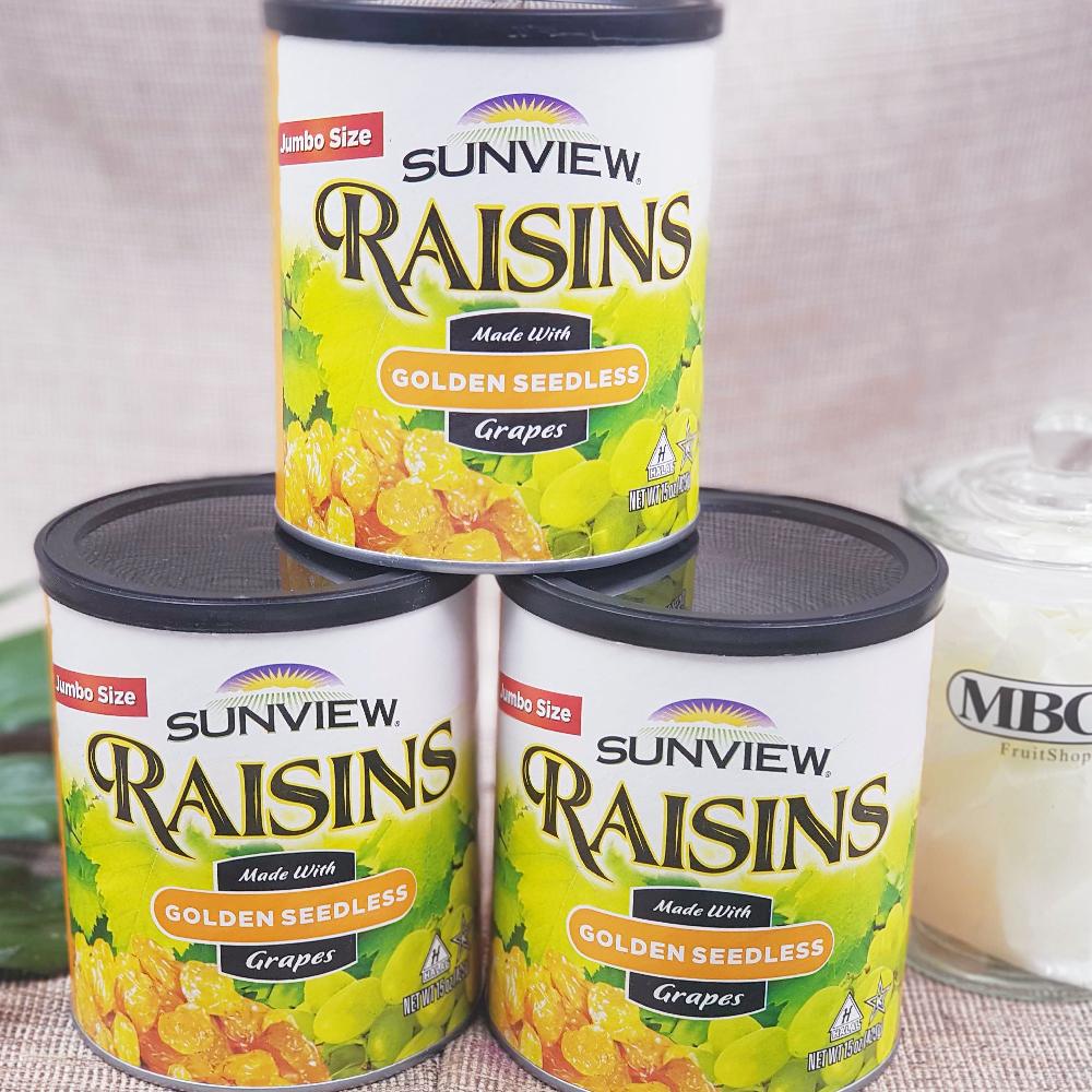 Sunview Raisin Golden Seedless (Jumbo)(425g/Pack) – MBG Fruit Shop